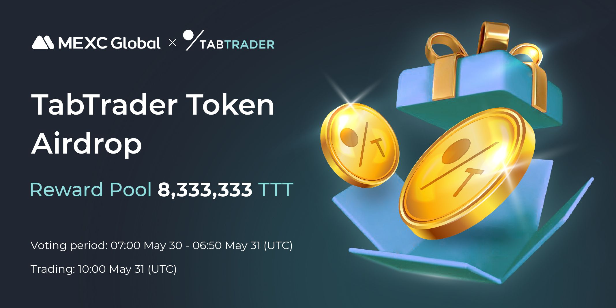 TabTrader Token Gets (TTT) Listed on MEXC Global | TabTrader